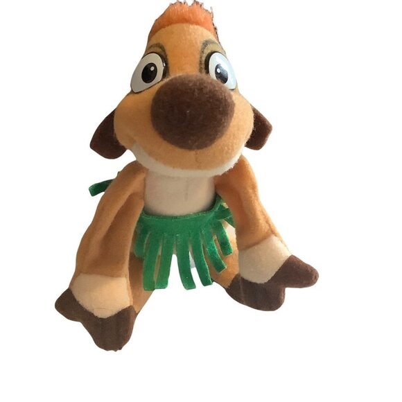 Disney | Toys | Disney Lion King Timon Plush Hula Skirt 994 Stuffed ...